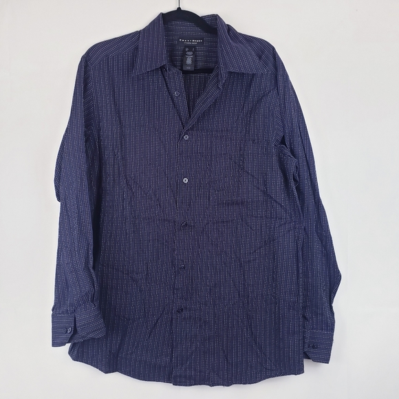 Liz Claiborne | Shirts | Crazy Horse Mens Button Down Shirt Embroidered ...